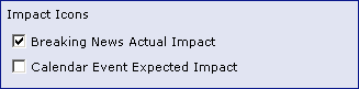 Forex Factory Blog | Impact icons added to Market chart